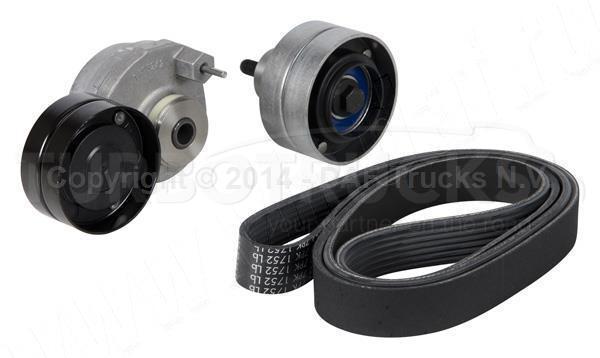 Купить DAF 1856139 Комплект: натяжитель + ролик + ремень ДВС MX ...